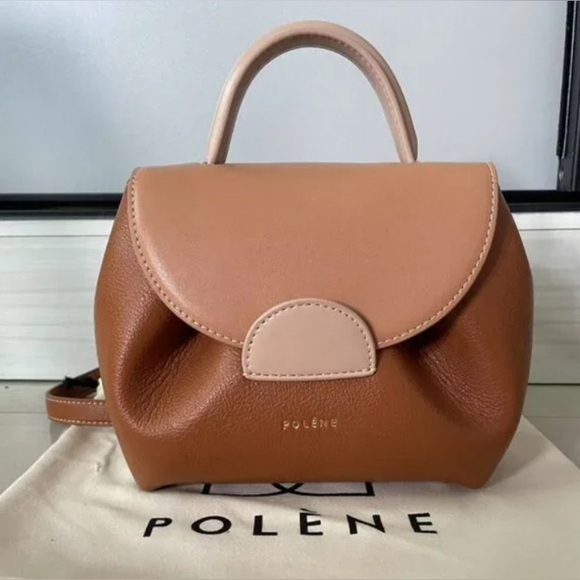 Polene | Bags | Polene Numero Un Bag In Textured Caramel | Poshmark